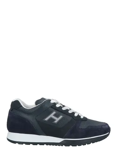 Hogan Sneakers In Leather - Blue
