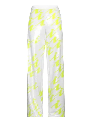 Iceberg Sequined Flared Pants - White