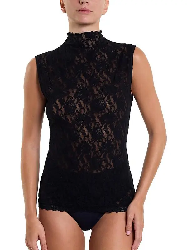 Hanky Panky Signature Lace Top - Black