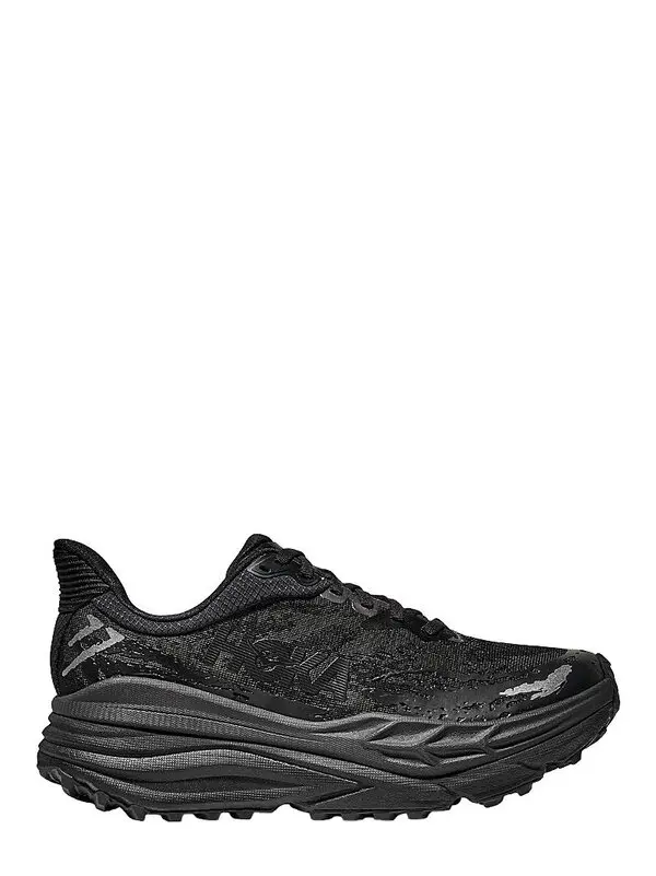 Hoka Stinson All Terrain Running Sneakers - Black