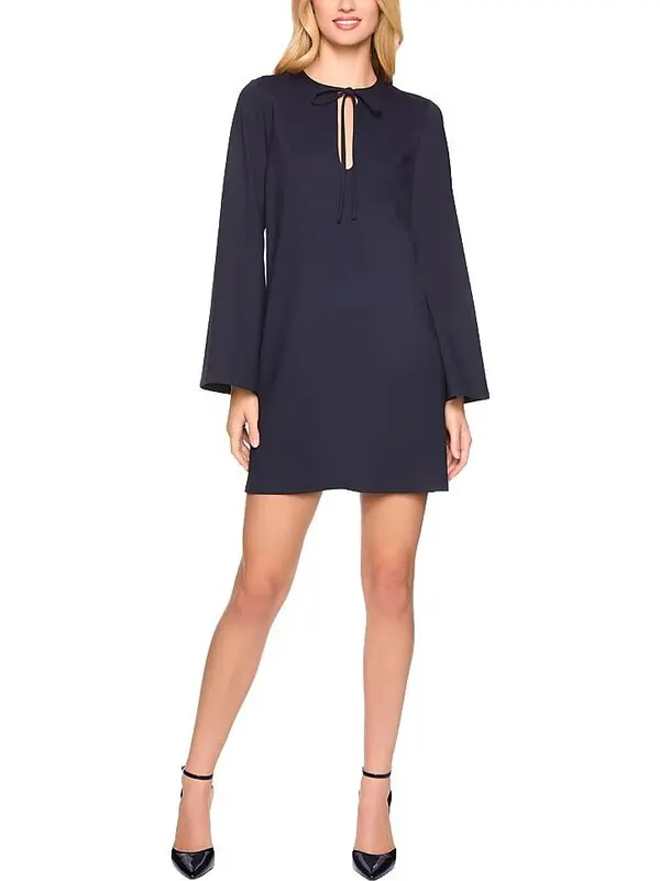 Susana Monaco Bell Sleeve Dress - Midnight