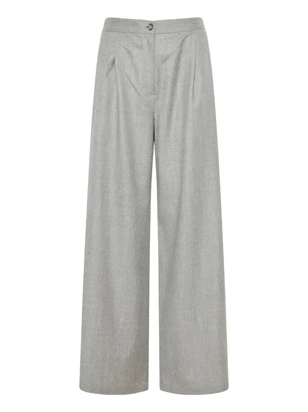 BARBA NAPOLI Straight-leg Trousers - Grey