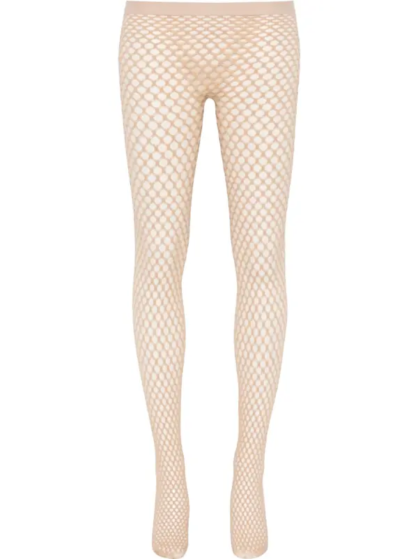 Wardrobe.NYC X Rhv Web Tights - Neutrals