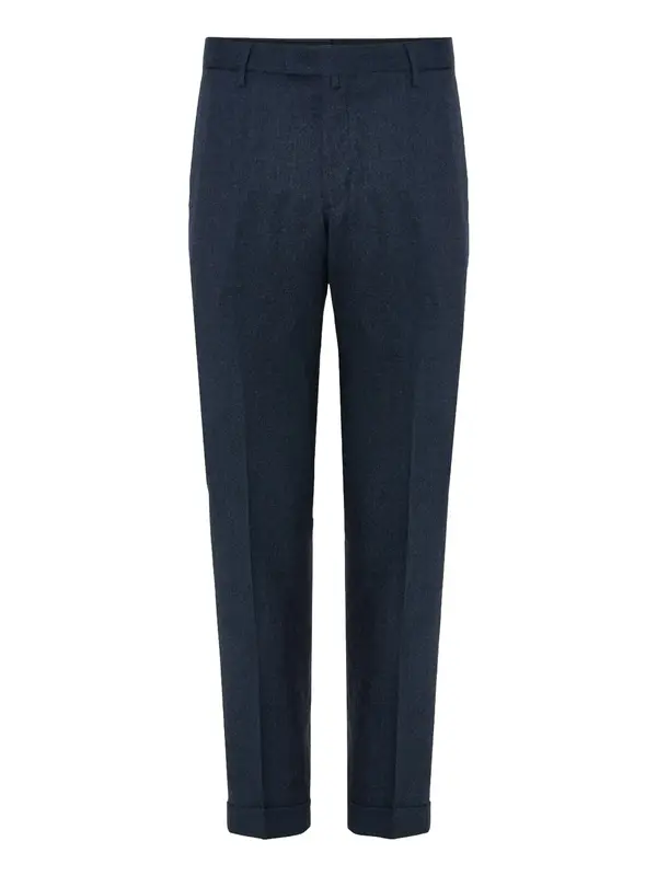 BRIGLIA 1949 Tapered Trousers - Blue
