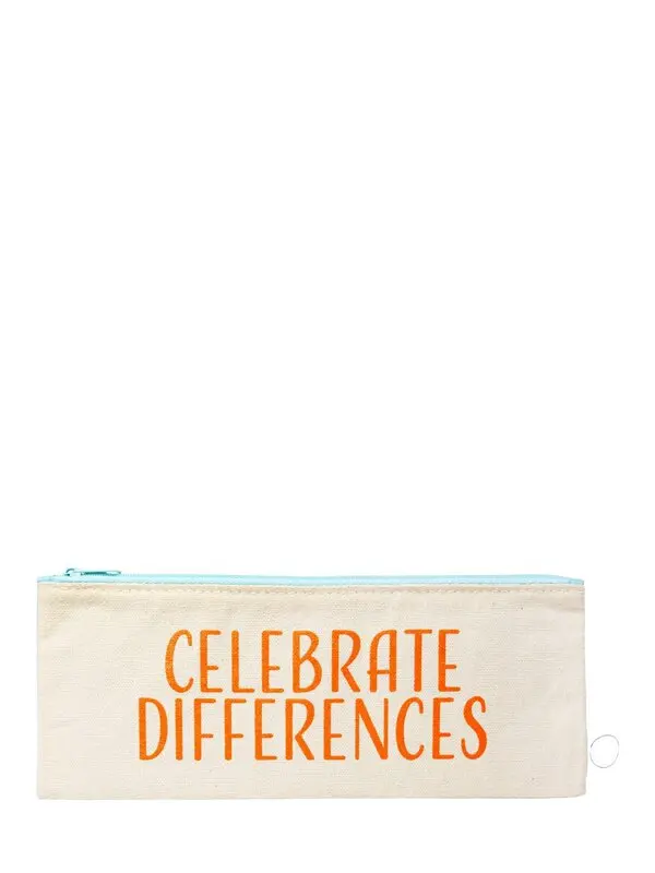 DANCE HAPPY Celebrate Differences Pouch - Bright Orange