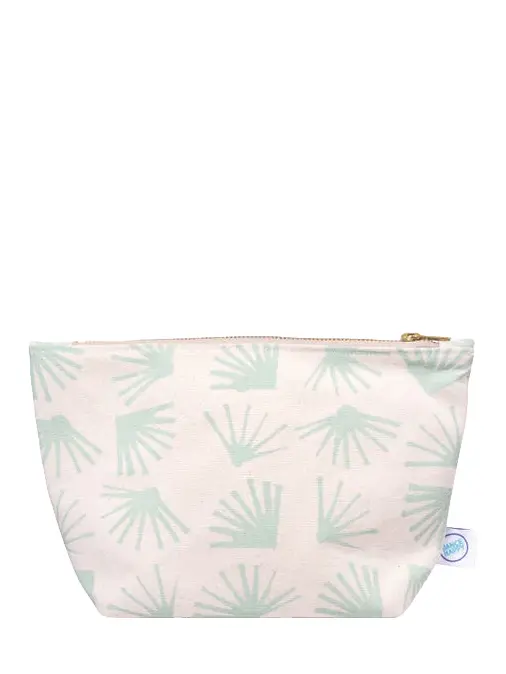 DANCE HAPPY Ginkgo Cosmetic Bag - Sage