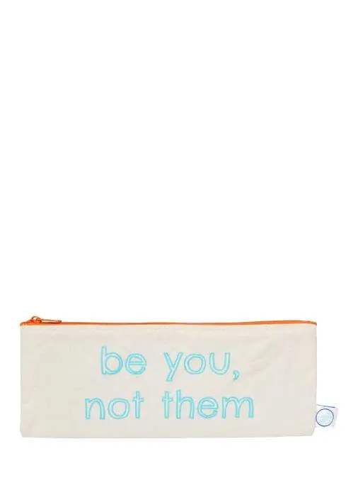 DANCE HAPPY Be You' Zip Case - Aqua