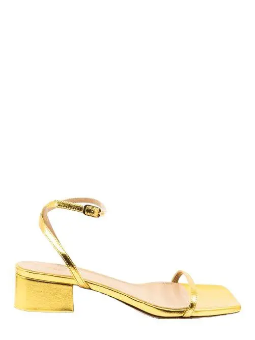 ANDREA GOMEZ Brook Minimal Sandals - Gold