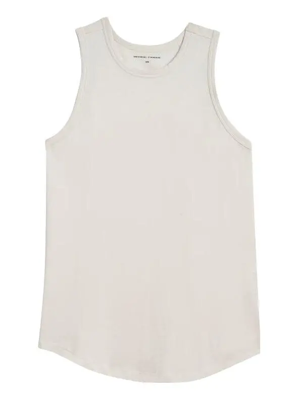 Universal Standard Cai Stretch Pima Cotton Tank - White