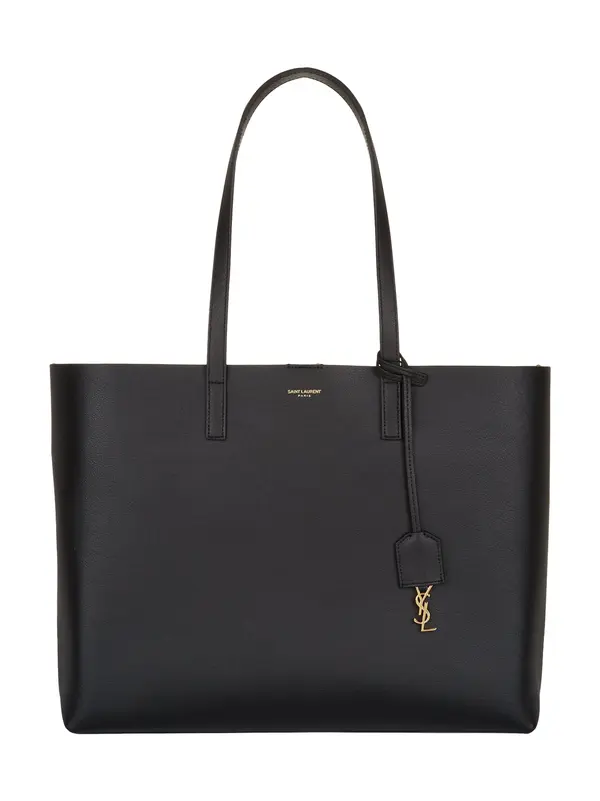 Saint Laurent Shopping E/w Tote Bag - Black