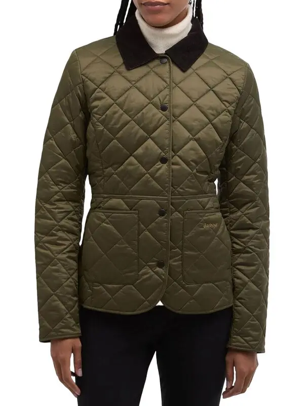 Barbour Quilted Jacket - Olive