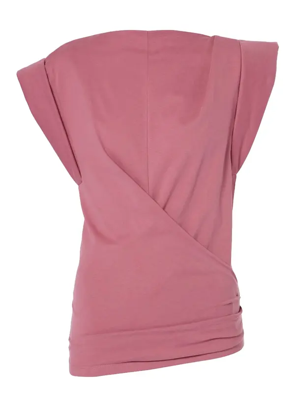Isabel Marant Maisan Cotton Tank Top - Pink