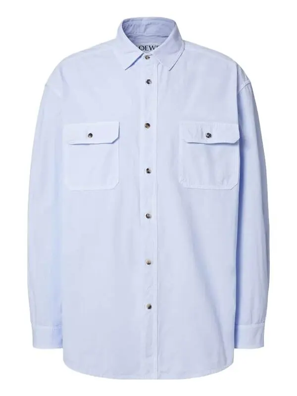 Loewe Cotton Shirt - Blue