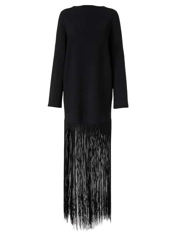 Khaite Paley Maxi Dress - Black
