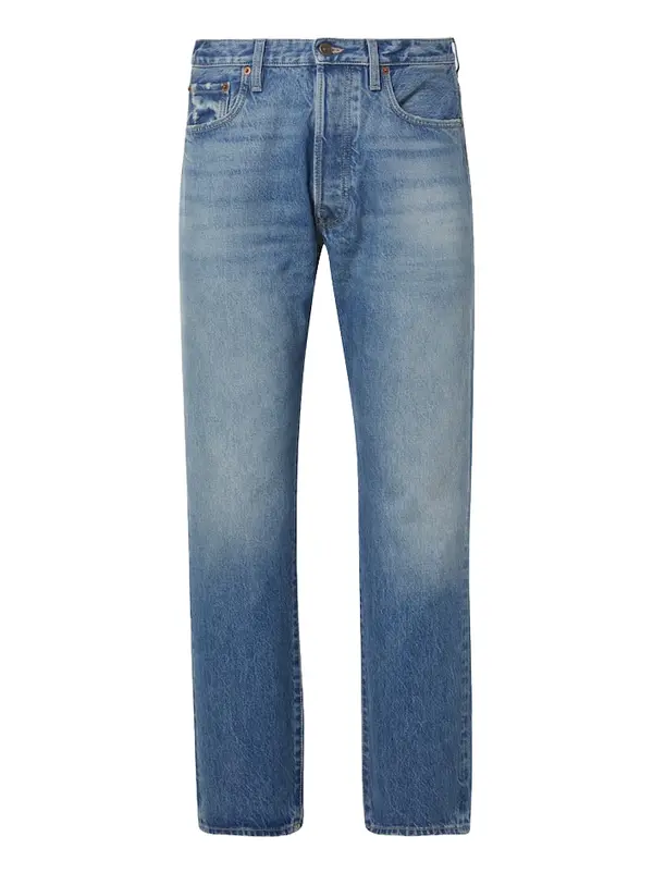 Valentino Garavani Faded Straight Jeans - Blue