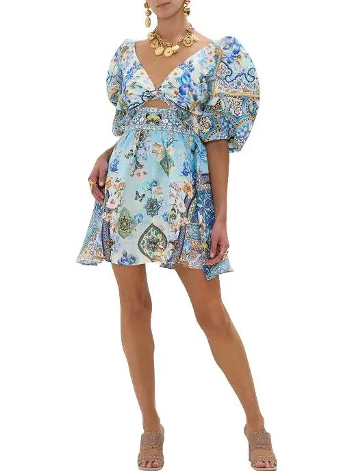 Camilla Puff Sleeve Mini Dress - Al Manial Palace Memoirs