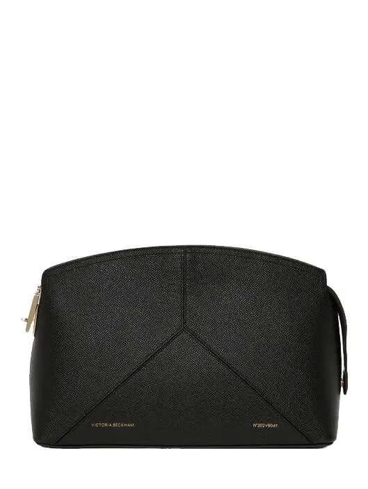 Victoria Beckham The Leather Clutch - Black
