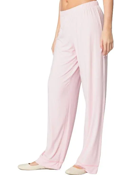 EDIKTED Jeanette Lounge Pants - Light-pink