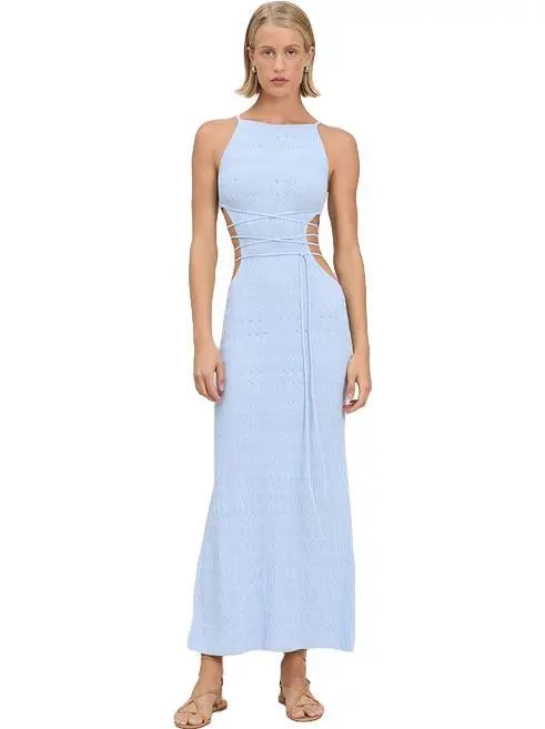 Devon Windsor Monroe Knit Maxi Dress - Natural