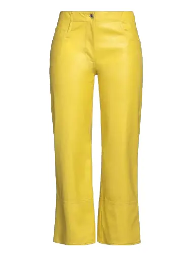 MSGM Tapered Leg Pants - Yellow