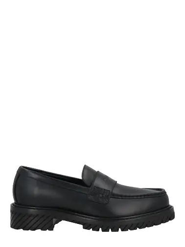 OFF-WHITE™ Leather Loafers - Black