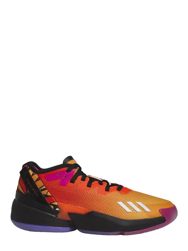 Adidas D.o.n. Issue #4 Day Of The Dead Sneakers - Impact Orange/college Gold/core Black