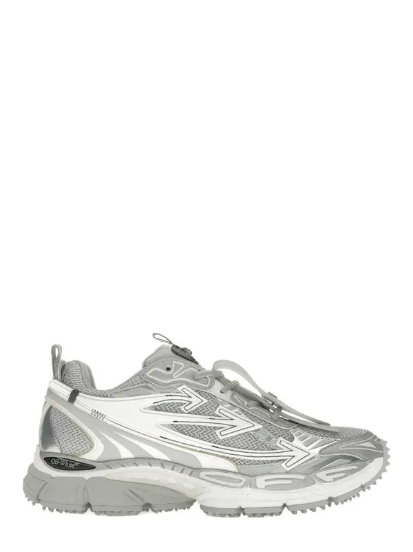 Off-White Be Right Backin Sneakers - Gray/silver