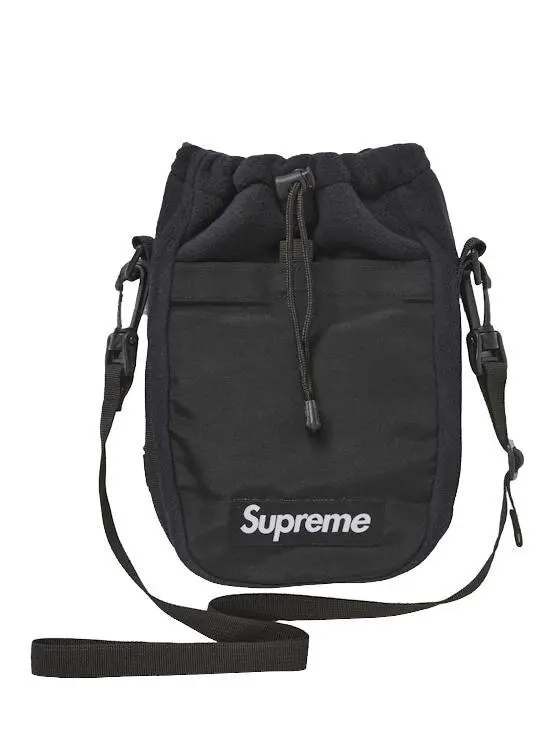 Supreme Polartec Sling Bag - Black