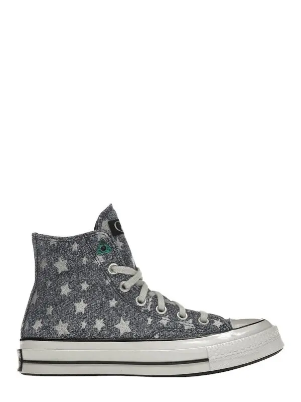 CONVERSE Chuck Taylor All Star 70 Hi Star Sweater Sneakers - Fresh Blueberry/converse Black