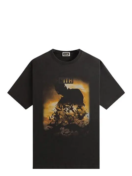 Kith X Batman Begins Vintage Tee Shirt - Black