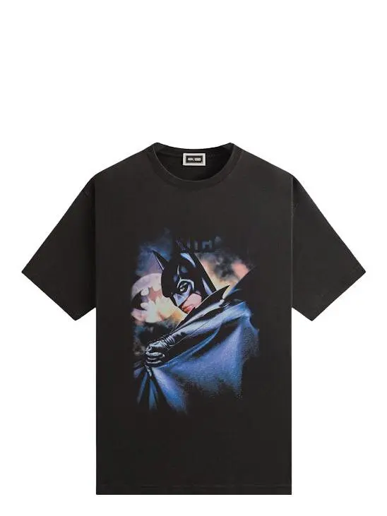 Kith X Batman Forever Hero Vintage Tee Shirt - Black