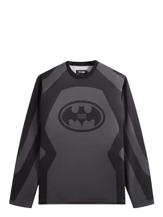 Kith X Batman Long Sleeve Otto T-shirt - Carbon