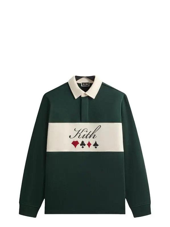 Kith X Batman Joker Rugby - Ivy Green