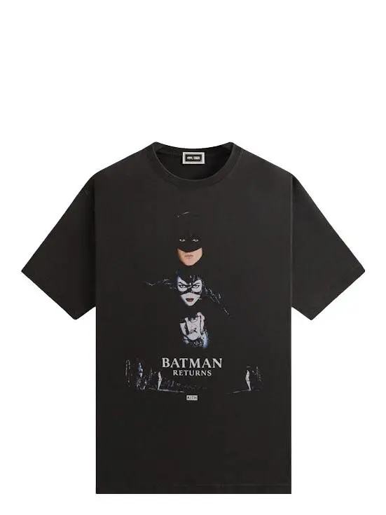 Kith X Batman Returns Vintage Tee Shirt - Black