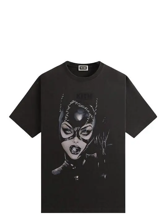 Kith X Batman Selina Kyle Vintage Tee Shirt - Black