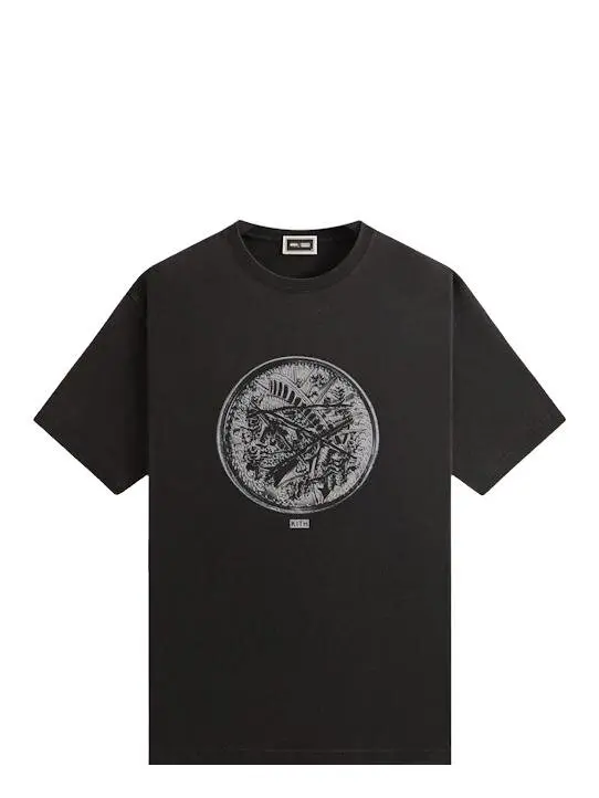 Kith X Batman Coin Vintage Tee Shirt - Black