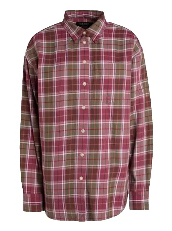 Ralph Lauren Cotton Twill Tartan Shirt - Purple