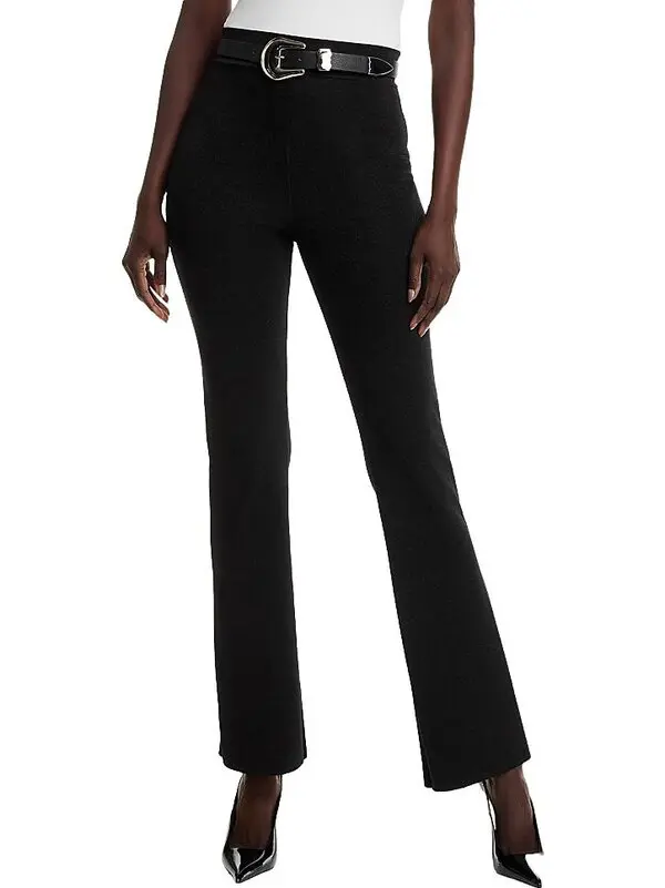 Chiara Boni La Petite Robe Venusette High-waisted Pants - Black
