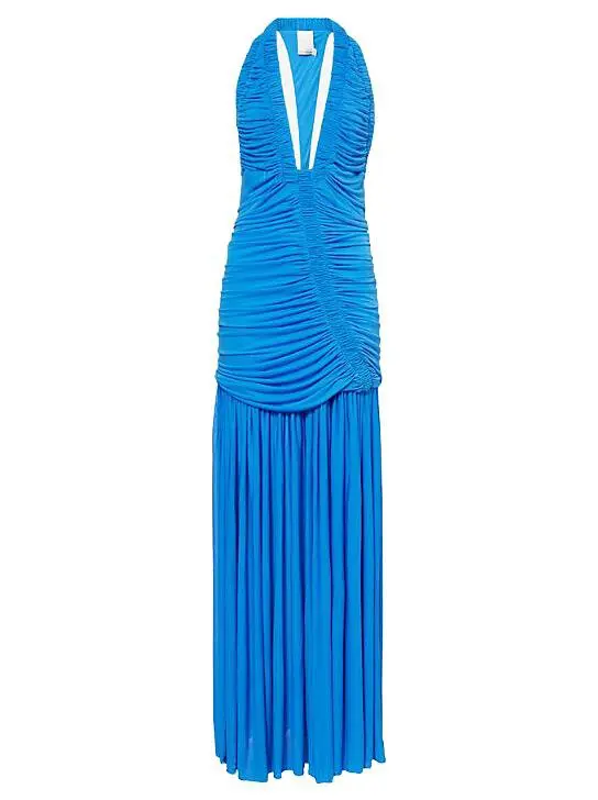 Christopher Esber Orion Jersey Maxi Dress - Lapis