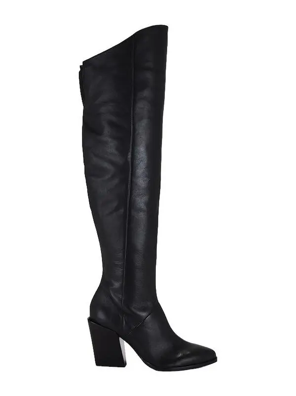 Dolce Vita Lupin Leather Boots - Black