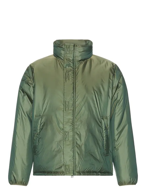 BEAMS Mil Puff Blouson Ripstop - Olive
