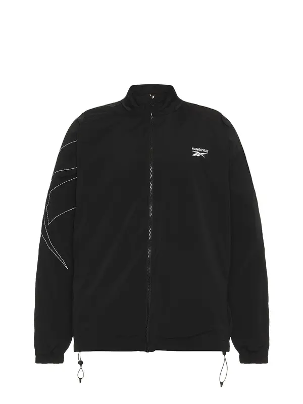 REEBOK X Kanghyuk Stitched Logo Track Jacket - Dark Grey