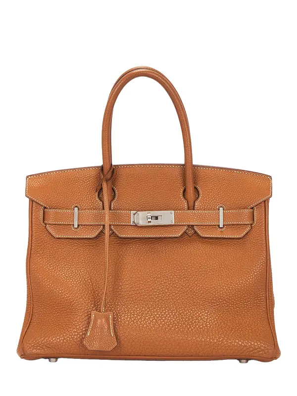 Hermès Togo Birkin 30 Handbag - Gold