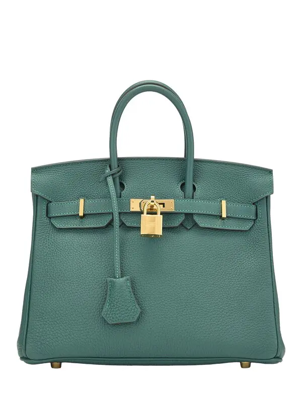Hermès Togo Birkin 25 Handbag - Green