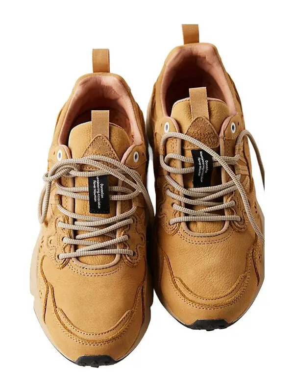 FLOWER MOUNTAIN Yamano 3 Sneakers - Light Mustard