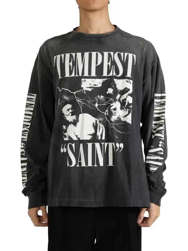 SAINT MXXXXXX Tempest T-shirt - Black