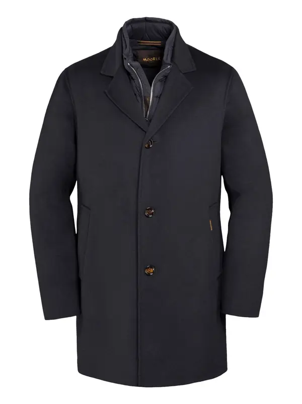 MOORER Monferrato-le Coat - Blue