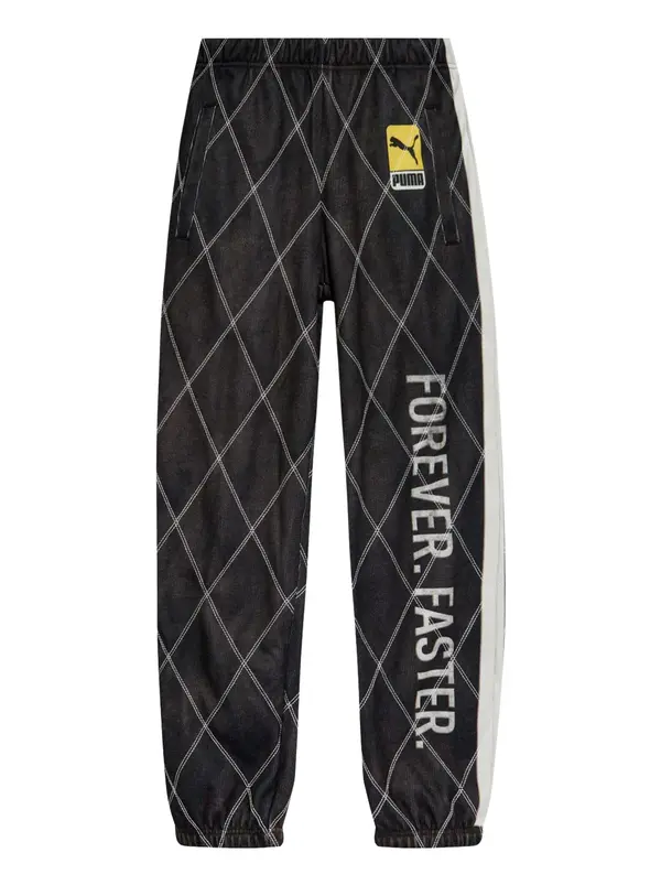PUMA X A$ap Rocky Quilted Track Pants - Black