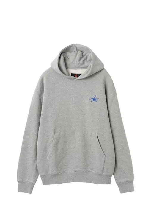 JORDAN X Awake Ny Fleece Hoodie - Heather Grey/black/game Royal