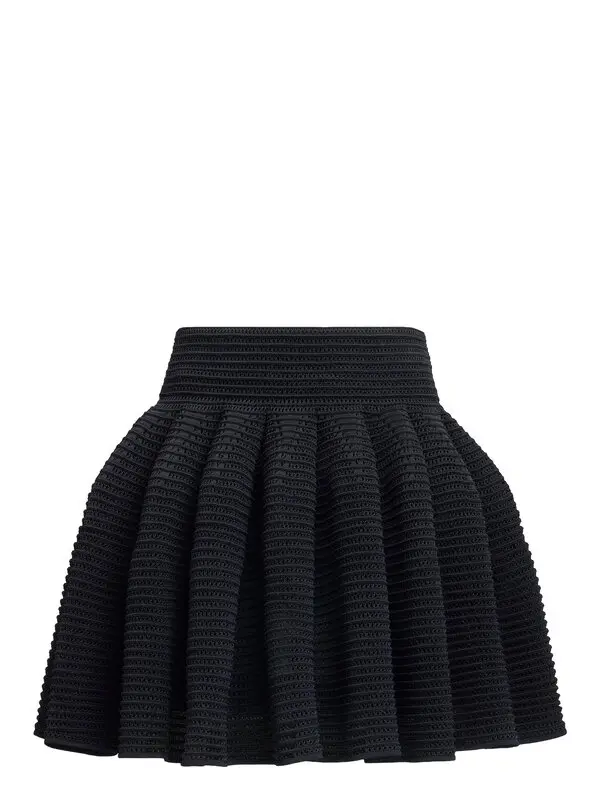 Alaïa Crinoline Mini Skirt - Black